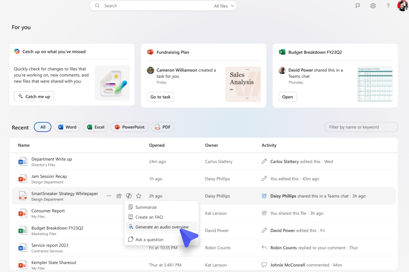 Training | Microsoft Copilot in OneDrive & SharePoint - Alistar